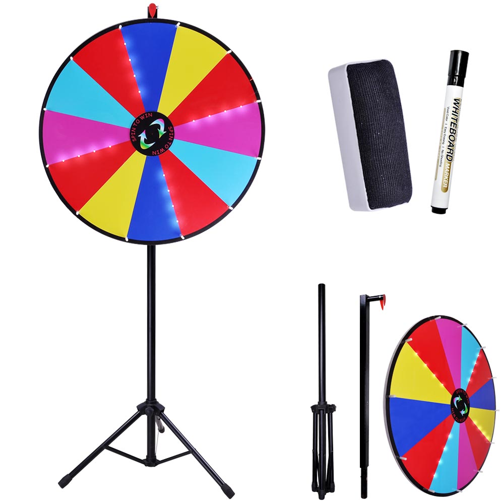 30inches prize wheel with LED & tripod – Suzhou Hongcai Exhibition ...